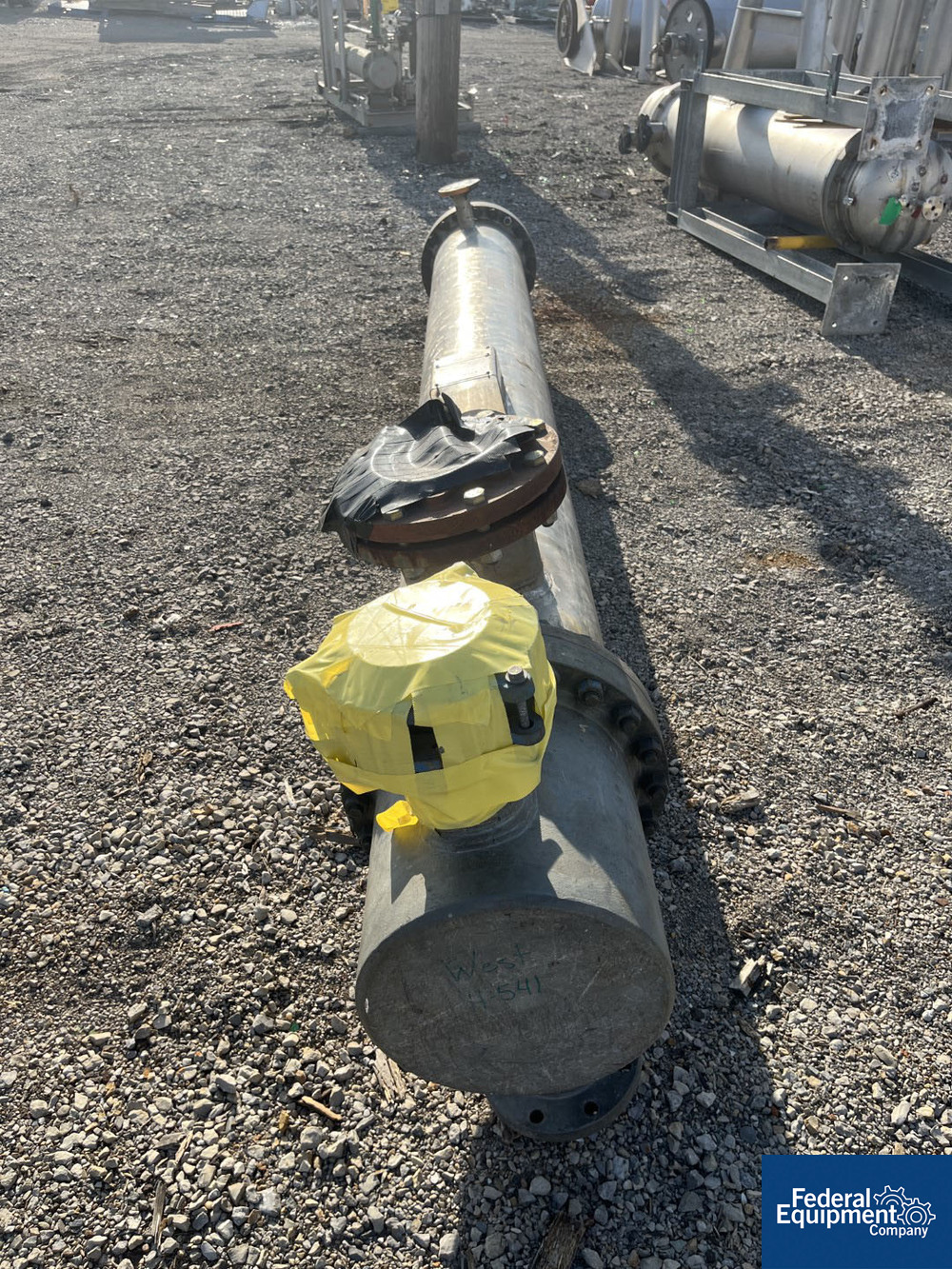 192 Atlas Heat Exchanger, S/S, 90/150# | Federal Equipment Company