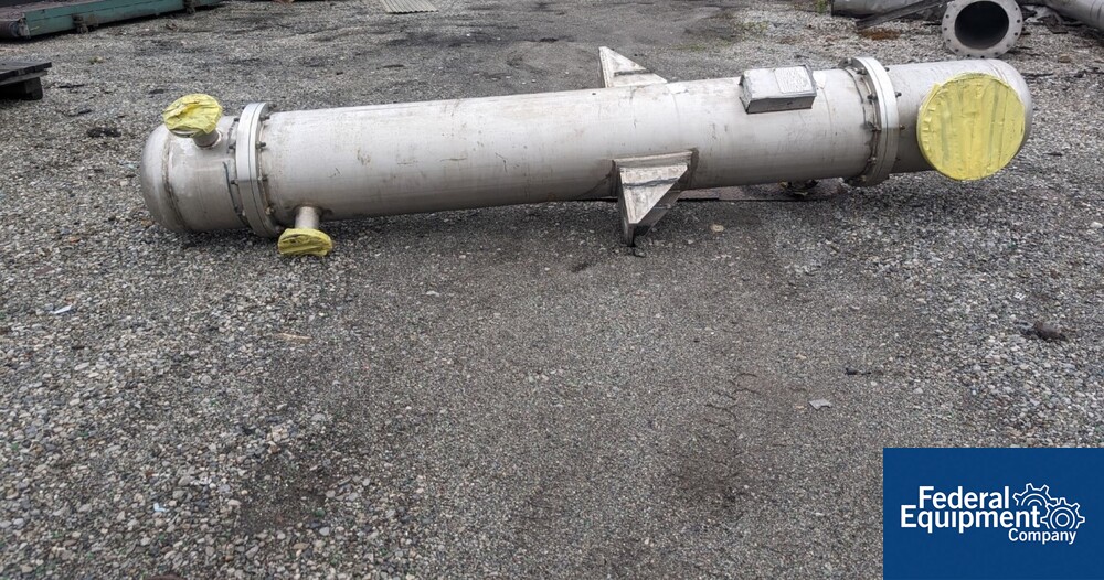 297 Sq Ft Hetrick Heat Exchanger, 904L S/S, 150/150# | Federal ...