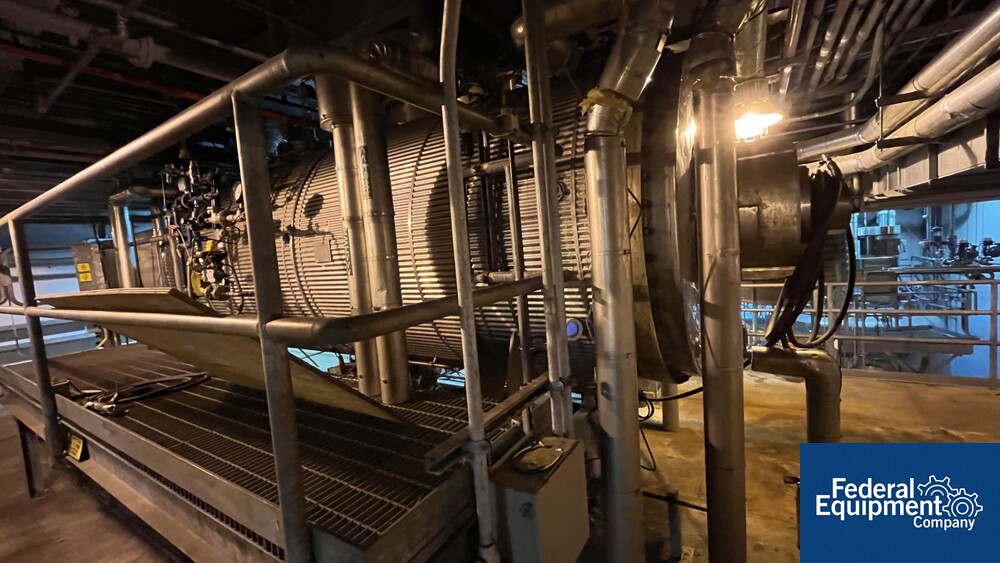 10,000 Liter Comber Horizontal Vacuum Paddle Dryer, S/S, 620 Kpa ...