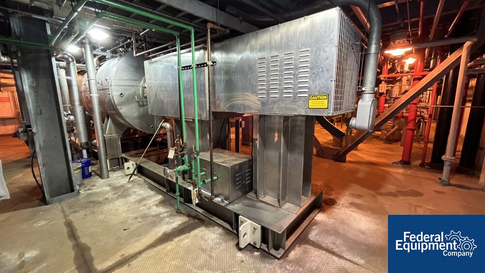 10,000 Liter Comber Horizontal Vacuum Paddle Dryer, S/S, 620 Kpa ...
