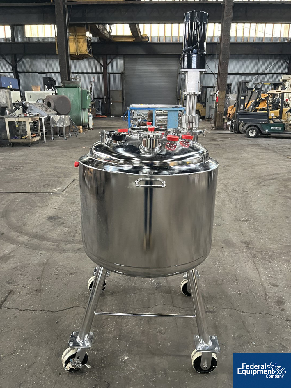 30 Gal Alloy Products Receiver Tank, 316 S/S, 75# | Federal Equipment ...