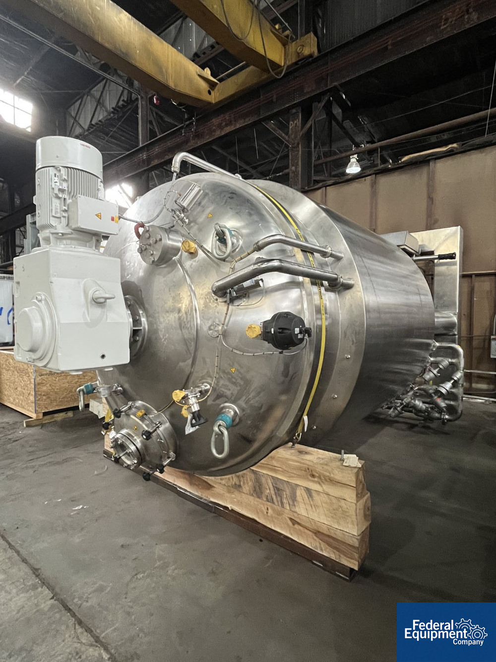 10,000 Liter Ekato Twin Motion Vacuum Mixer, model UniMix | Federal ...