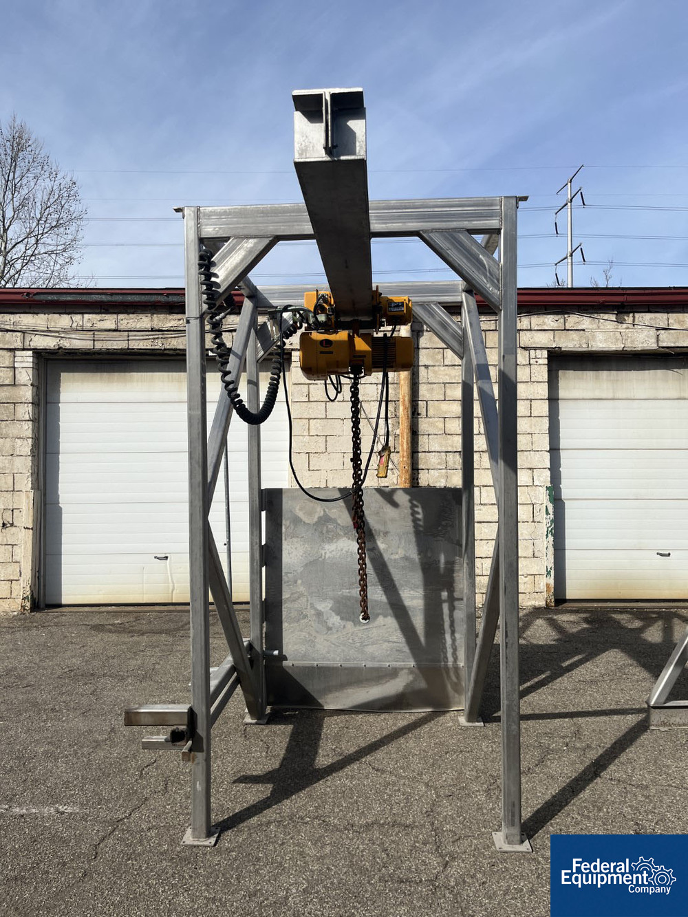 Hapman Bulk Bag Unload Stand | Federal Equipment Company