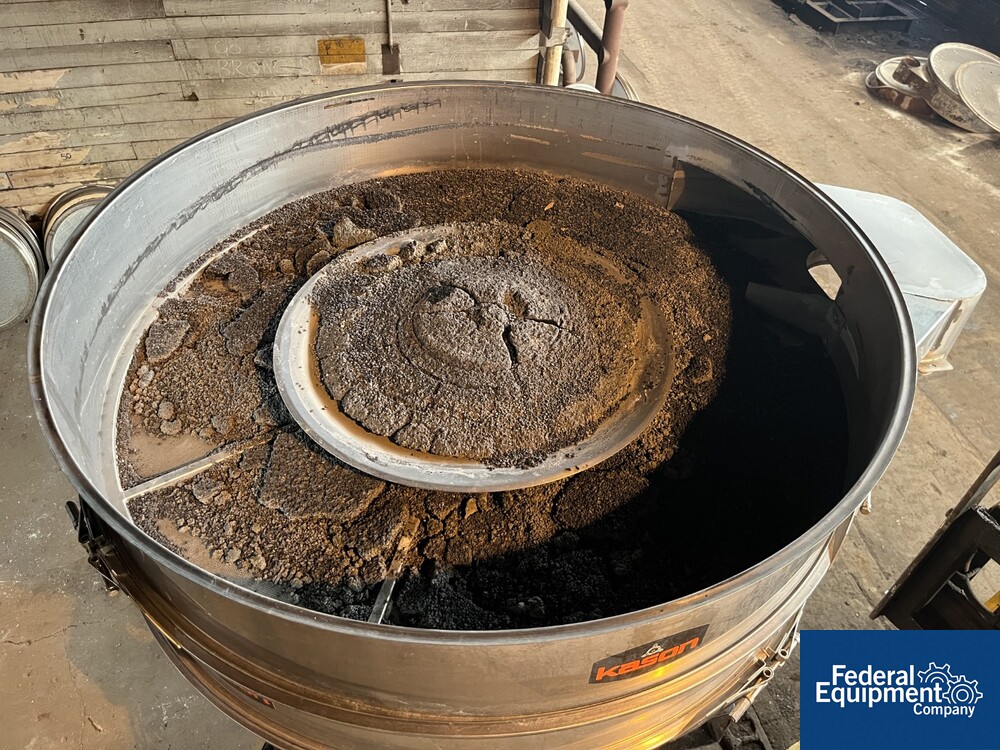 60” Kason screen, model K60-1C-SS, S/S, 2 Deck | Federal Equipment Company