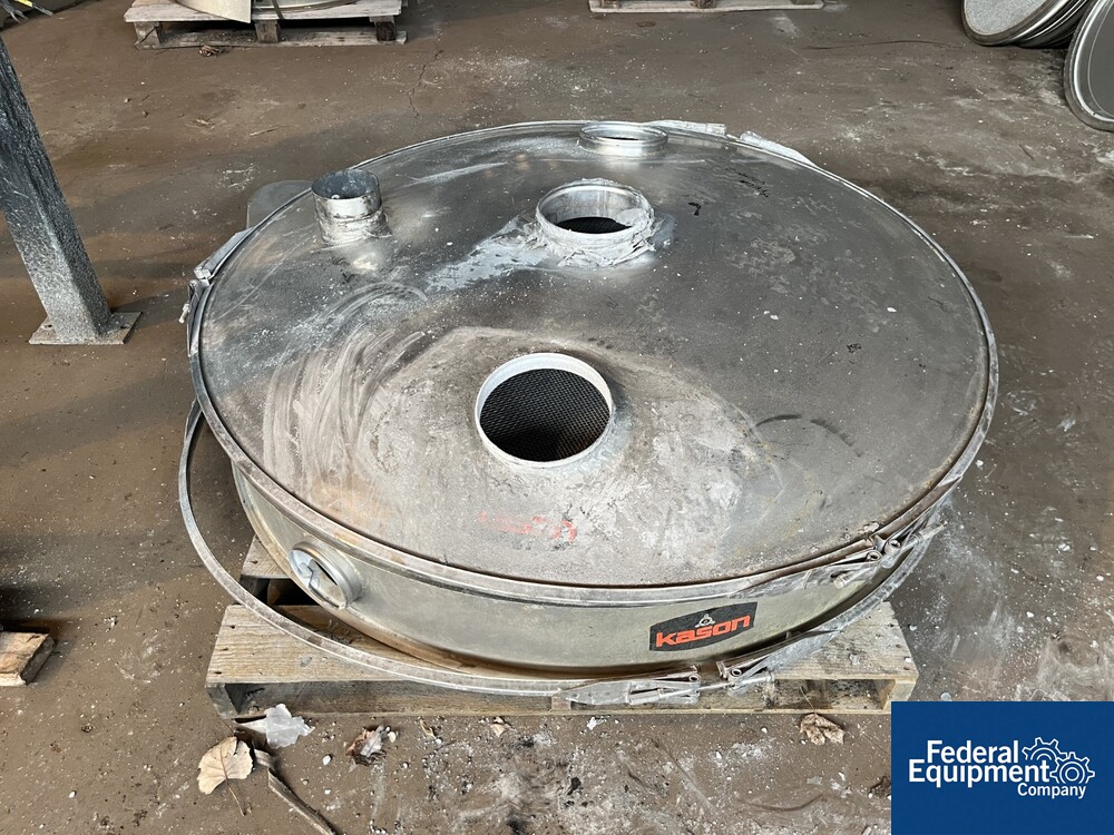 60” Kason screen, model K60-1C-SS, S/S, 2 Deck | Federal Equipment Company