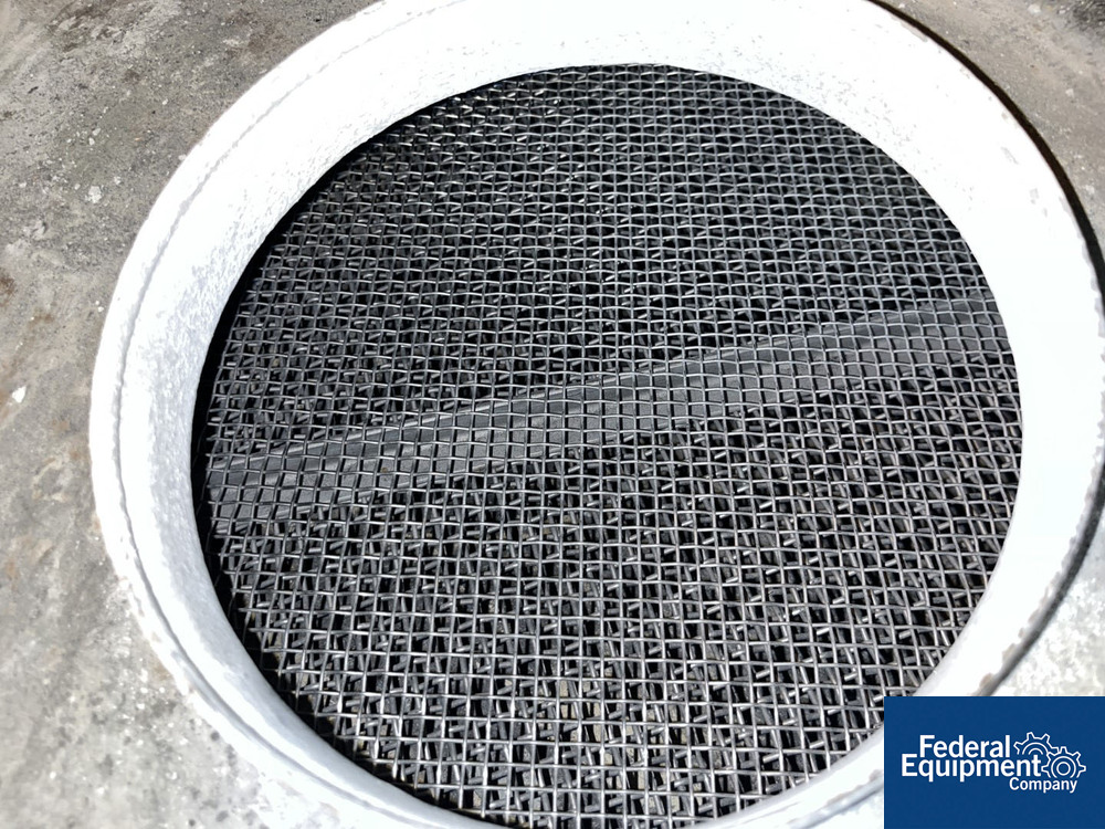 60” Kason screen, model K60-1C-SS, S/S, 2 Deck | Federal Equipment Company