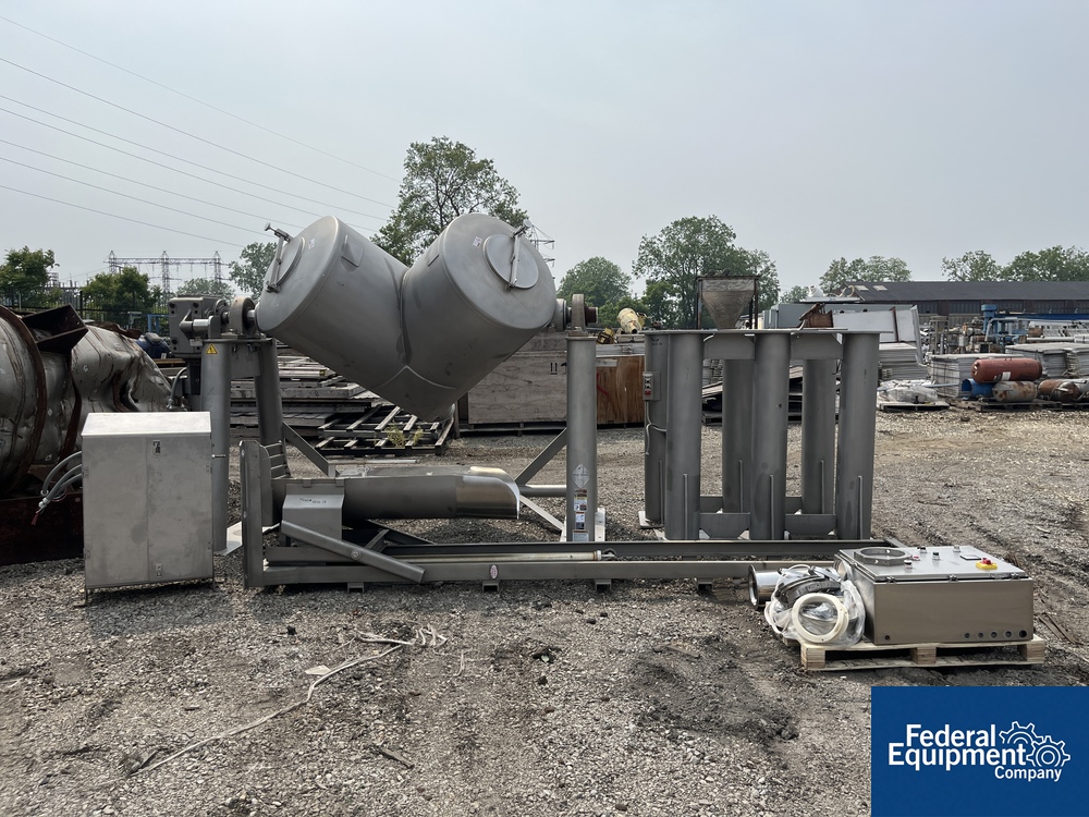 50 cu ft Patterson Kelley Twin Shell Blender | Federal Equipment Company