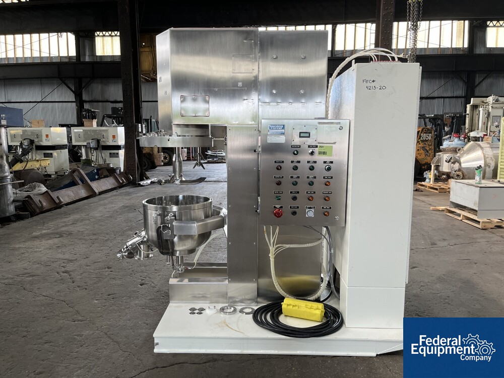 75 Liter Vector High Shear Granulator, GMX-75 | Federal Equipment Company