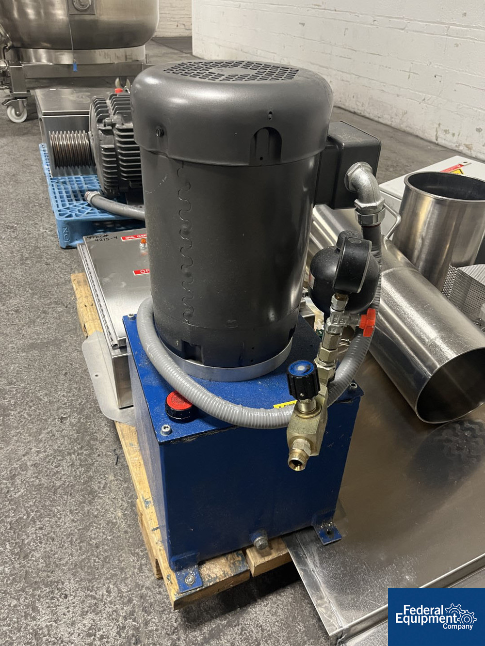 1,200 Liter GEA Collette High Shear Granulator, Model Gral1200 ...