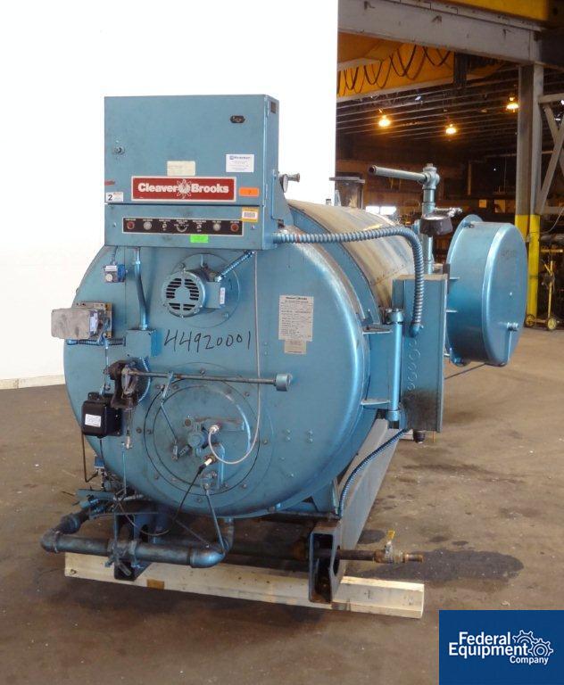 100 HP CLEAVER BROOKS BOILER, MODEL CB-700-100, 150# | Federal ...