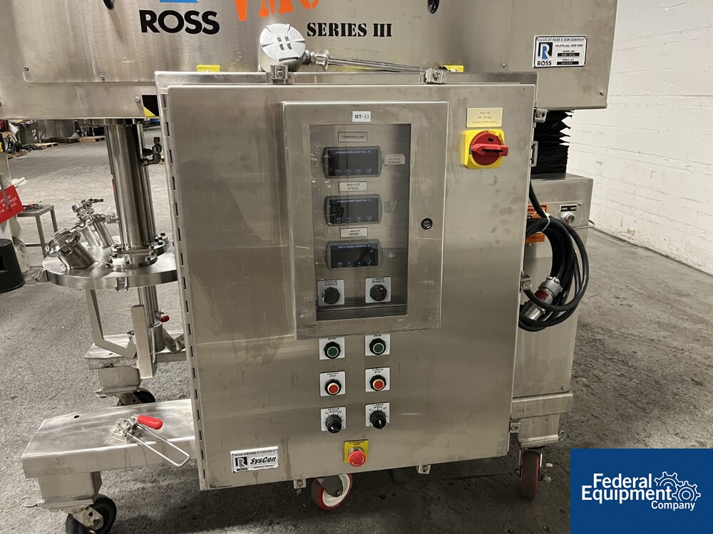 10 Gal Ross Multi Shaft VersaMix Mixer, S/S, Model VMC10S | Federal ...