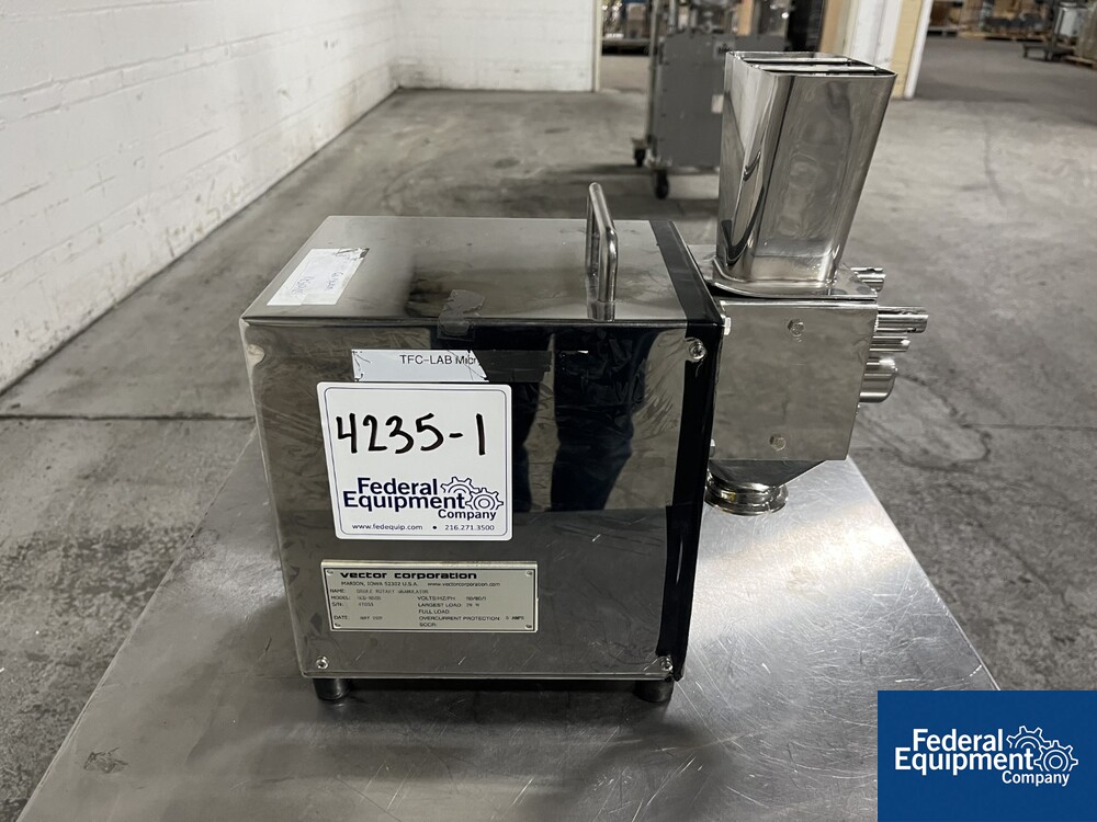Vector Singular Rotary Granulator, HCD-11589 | Federal Equipment Company