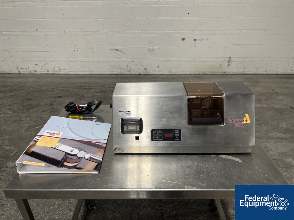 Pharma Test Hardness Tester, Model B502 | Federal Equipment Company