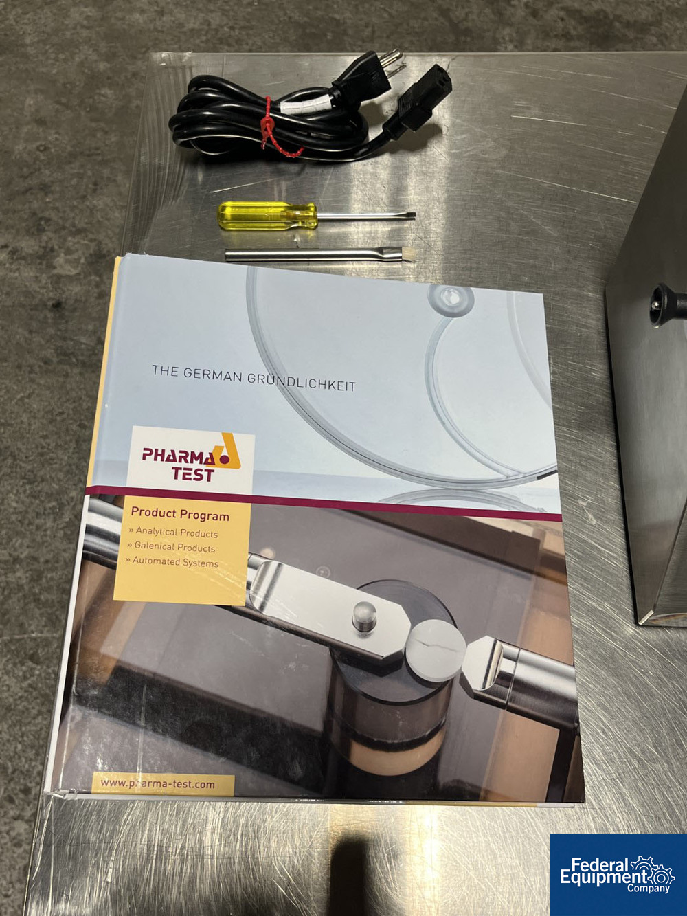 Pharma Test Hardness Tester, Model B502 | Federal Equipment Company