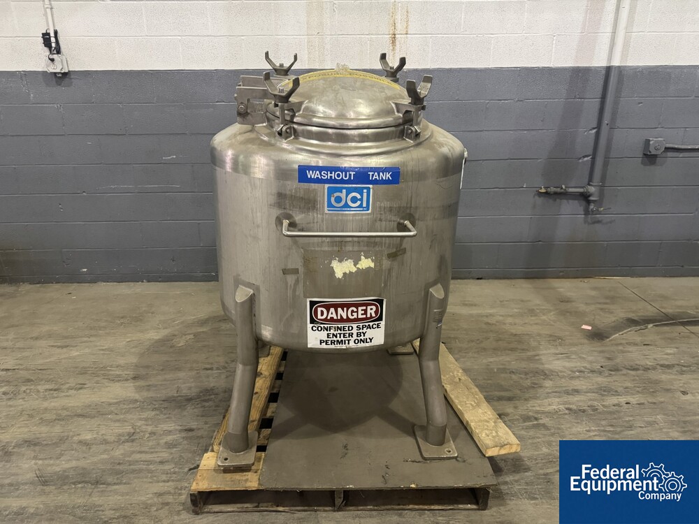 100 Gal DCI Tank, S/S | Federal Equipment Company