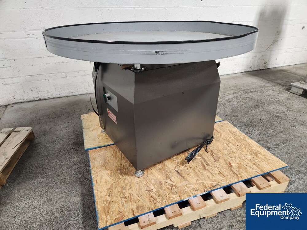 Accumulation table, 48" diameter | Federal Equipment Company