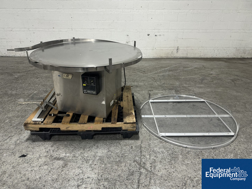 48" CLI Accumulation Table, Model TTS-48, S/S | Federal Equipment Company