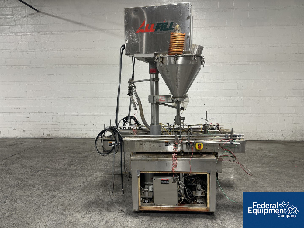 AllFill Dual Lane Powder Filler, Model TTHASV-600 | Federal Equipment ...