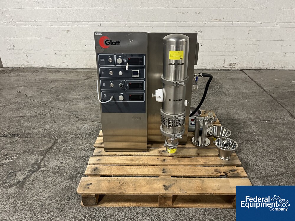 Glatt Mini-Glatt/ Midi-Glatt Fluidized Bed Process System | Federal ...