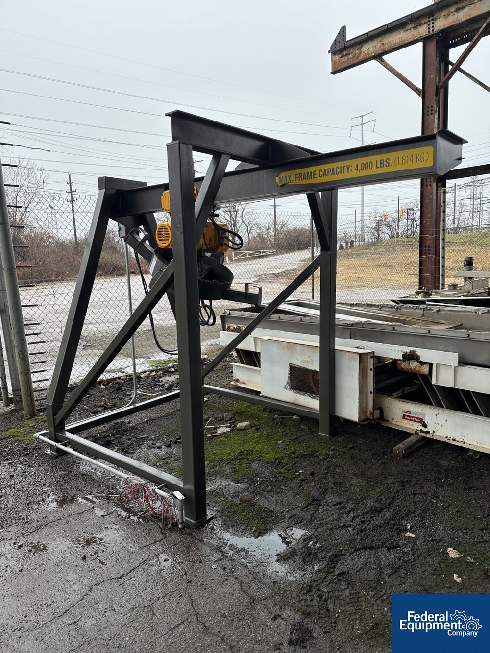 NBE Bulk Bag Unloading Stand | Federal Equipment Company