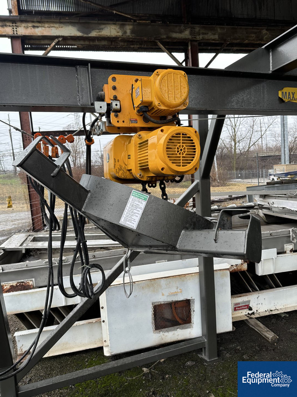 NBE Bulk Bag Unloading Stand | Federal Equipment Company