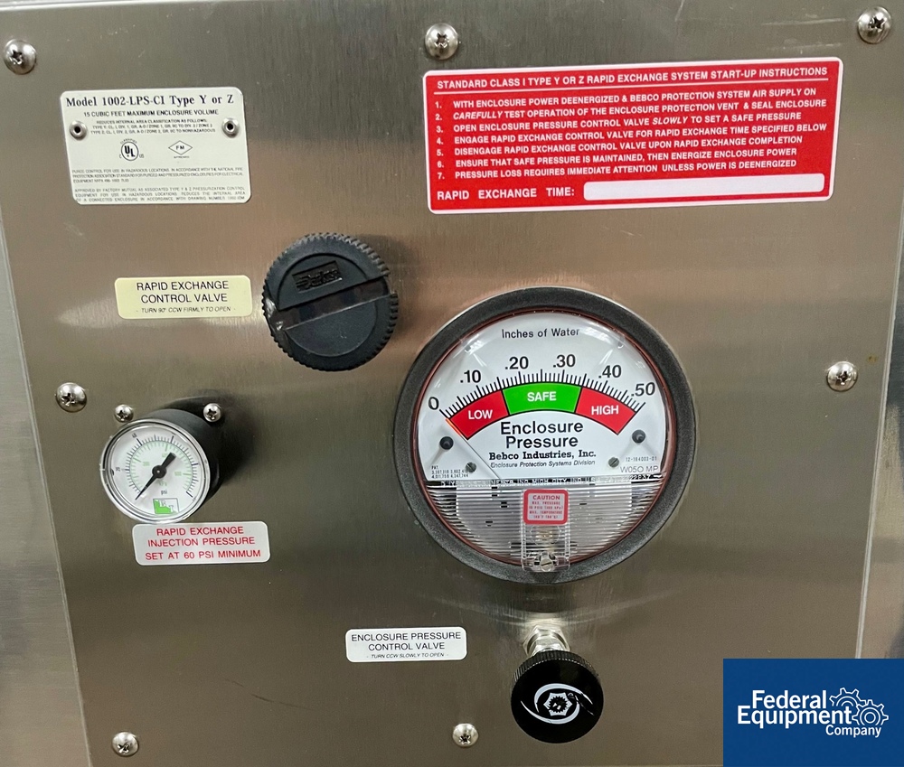 25 Liter Glatt FM-VG Vertical High Shear Granulator | Federal Equipment ...