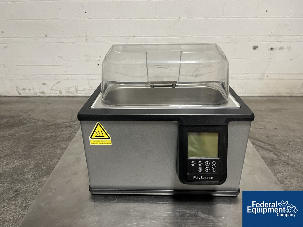 5 Liter PolyScience General Purpose Water Bath, Model WB05A11B ...