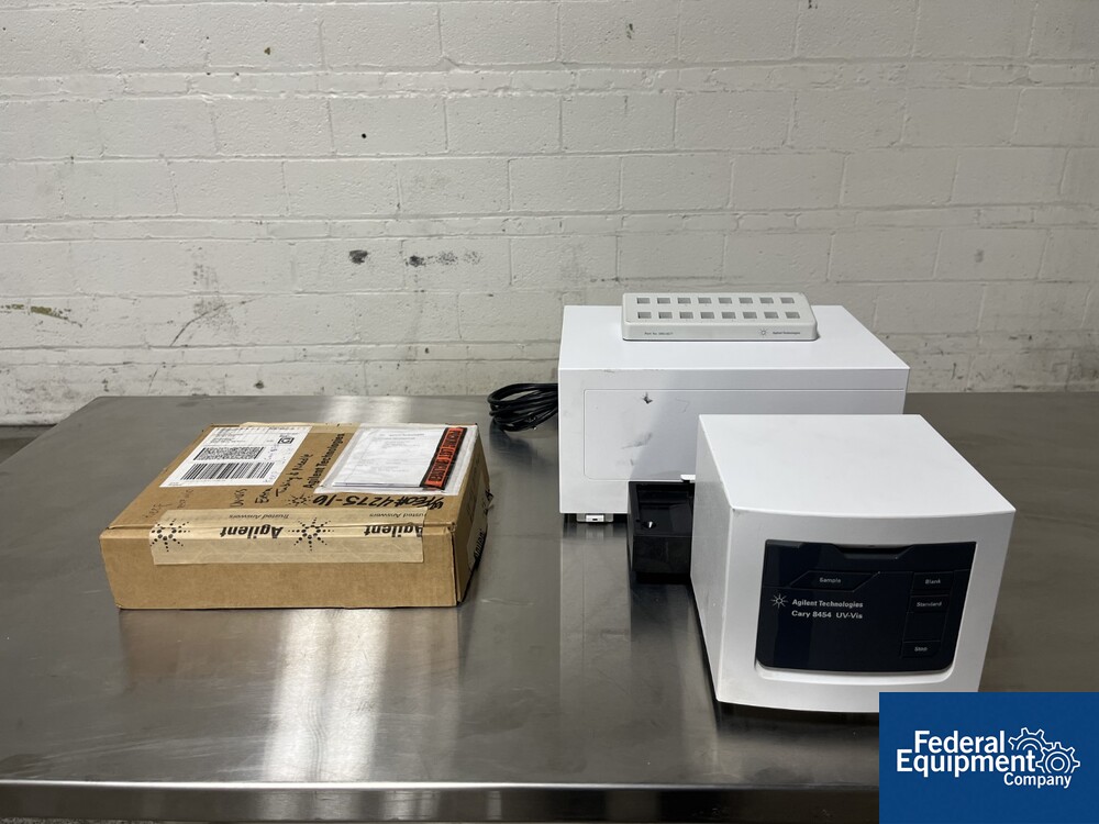 Agilent Cary 8454 UV-Visible Spectroscopy System | Federal Equipment ...