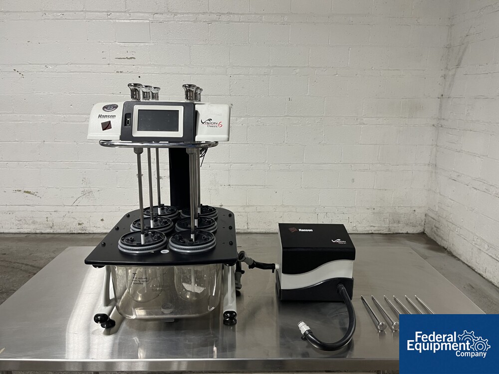 Hanson Vision G2 Classic 6 Dissolution Tester | Federal Equipment Company