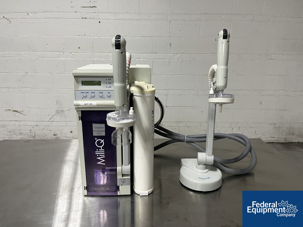 Millipore Milli-Q Gradient A10 Water Purification System | Federal ...