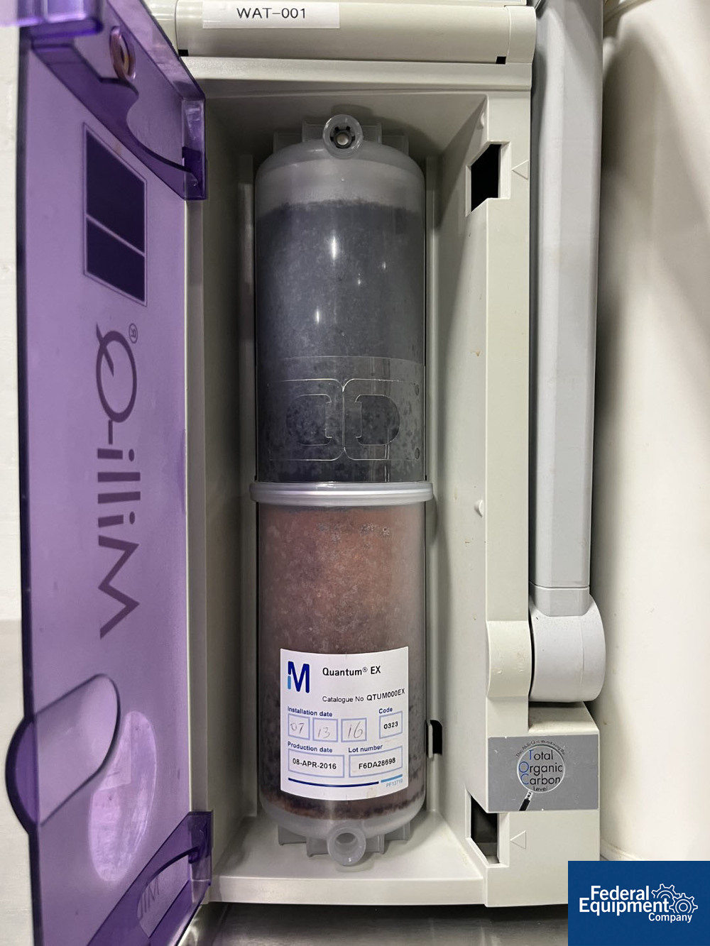 Millipore Milli-Q Gradient A10 Water Purification System | Federal ...