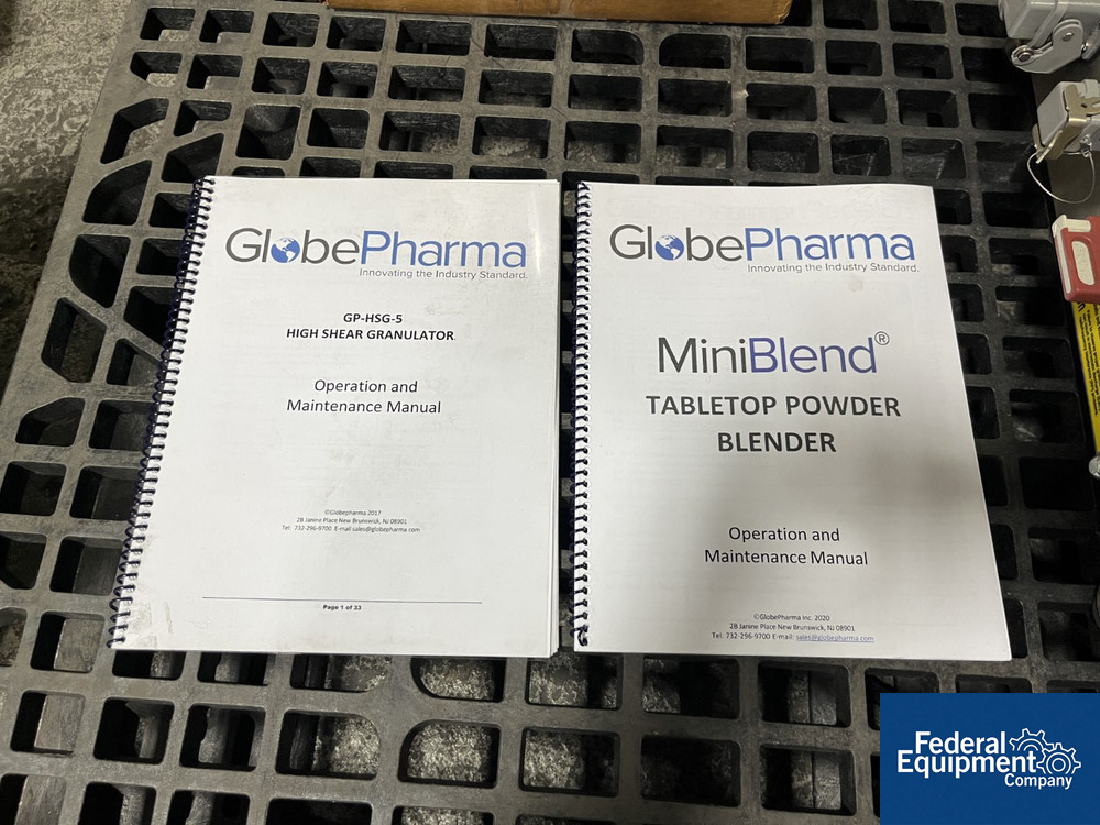 Globe Pharma High Shear Granulator, Model GPHSG-5 | Federal Equipment Company
