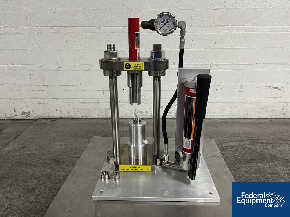 GlobePharma Tablet Press, Model MTCM-1 | Federal Equipment Company