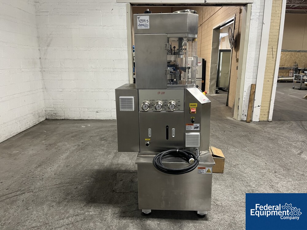 Parle-Elizabeth EP 200 R&D Tablet Press, 14 Station | Federal Equipment ...