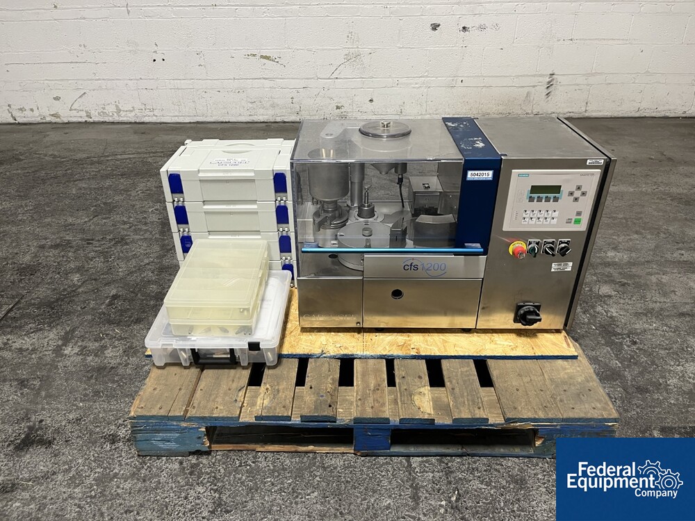 Capsugel CFS 1200 Capsule Filling and Sealing Machine | Federal ...