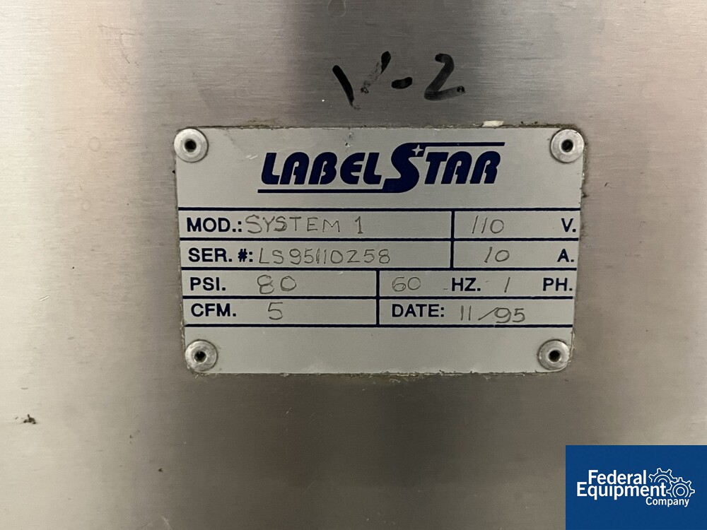 Labelstar Wrap Around Labeler, Model System1 | Federal Equipment Company