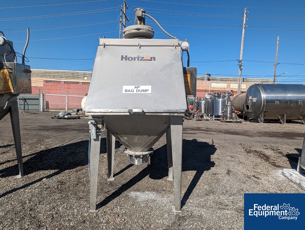 Horizon Bag Dump Station, Model IDC-S, S/S | Federal Equipment Company