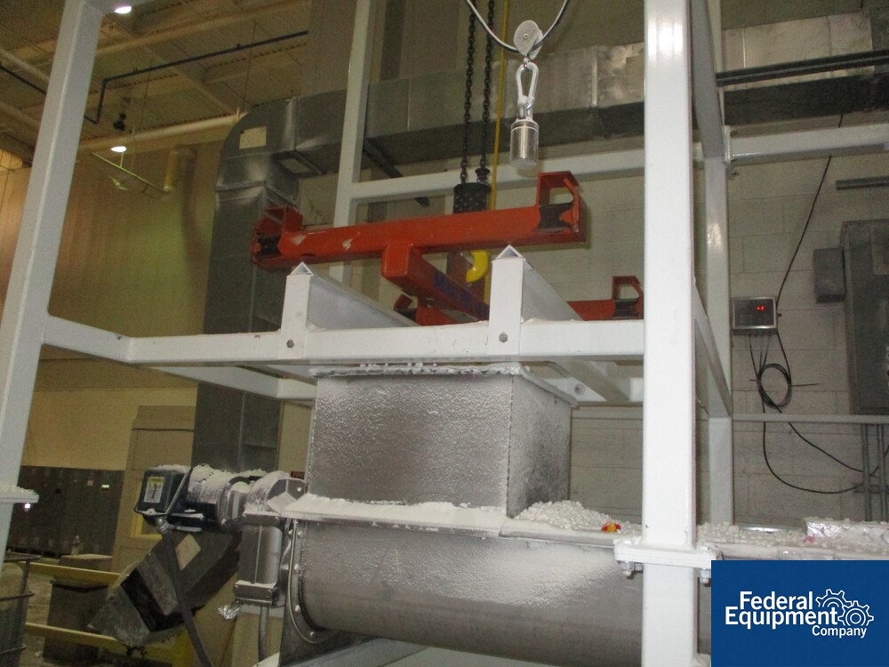 Conveyor Eng Dual Position Bulk Bag Super Sack Unloading Stand ...