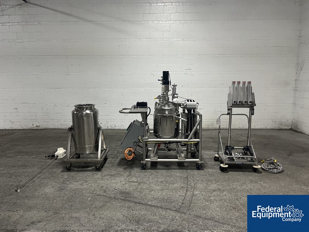 50 Liter Pope Bioreactor, 316L S/S, 100/100# | Federal Equipment Company