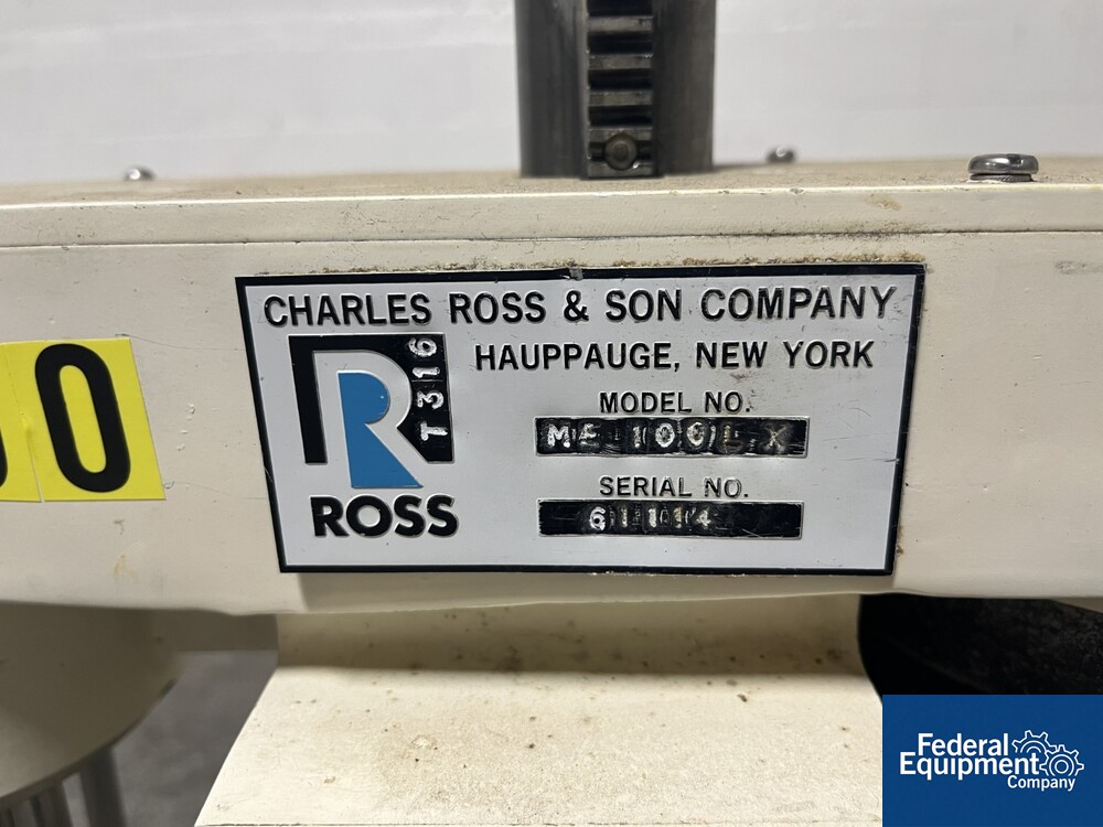 Ross Bench Top Homogenizer, model ME100X | Federal Equipment Company