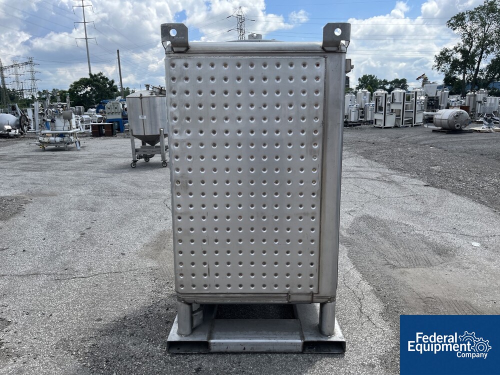 490 Gal Custom Metalcraft Liquid Tote, 304 S/S, Jacketed | Federal ...