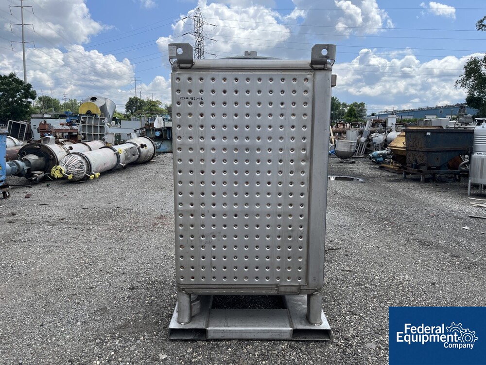 490 Gal Custom Metalcraft Liquid Tote, 304 S/S, Jacketed | Federal ...