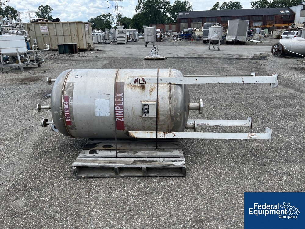 Gal Westerman Receiver Tank, S/S, 150# | Federal Equipment Company