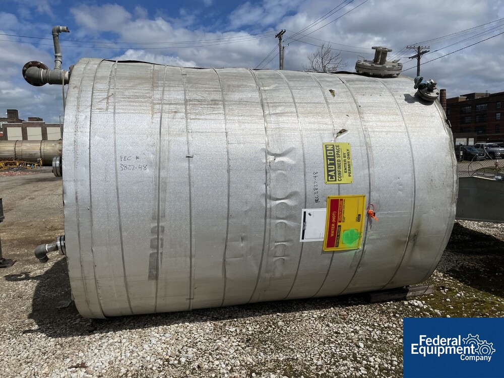 4000 Gal Stainless Steel Storage Tank | Federal Equipment Company