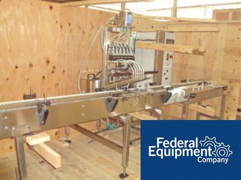 6 Head Gravity Filler System | Federal Equipment Company