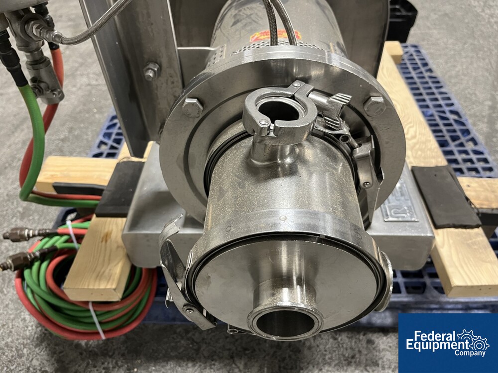 Mobile Stainless Steel Homogenizer | Federal Equipment Company