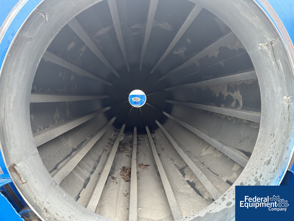 60" x 13' Rotary Cooler, S/S | Federal Equipment Company