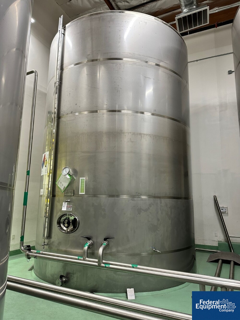 13,210 Gal Herpasur SA Storage Tank, 304 S/S | Federal Equipment Company