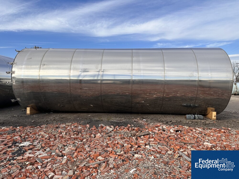 29,062 Gal Herpasur SA Storage Tank, 304 S/S | Federal Equipment Company
