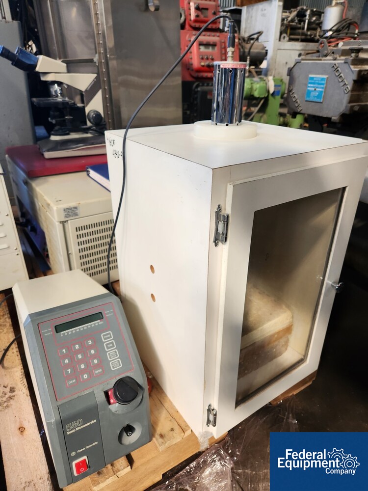 Fisher Scientific Ultrasonic Probe, Model CL4, With Enclosure | Federal ...